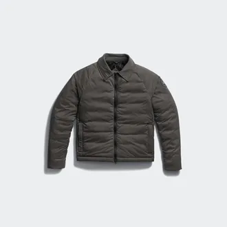 Canada Goose Lodge Trainingsjacke mit Tonal Disc (M&auml;nnlich, Khaki Haze, S)