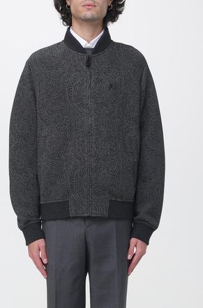 Etro Bomberjacke aus Viskosemischung mit gesticktem Pegasus-Logo