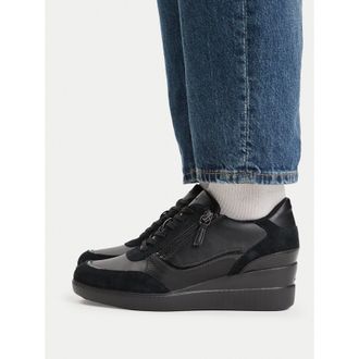 Geox Sneakers Geox D Stardust D6630B 5422 C9999 Schwarz