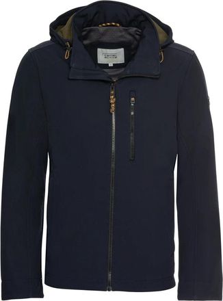 Camel Active Softshell-Jacke mit abnehmbarer Kapuze - - Jackets - Herren - Blau - 5XL