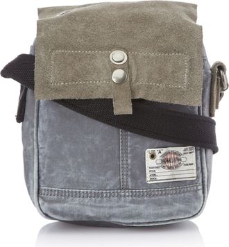 Replay fm3128, Schultertasche, Grau - Gris (037) - Größe: Taille Unique