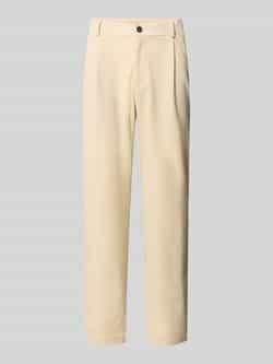 Bugatti Bundfaltenhose aus Cord