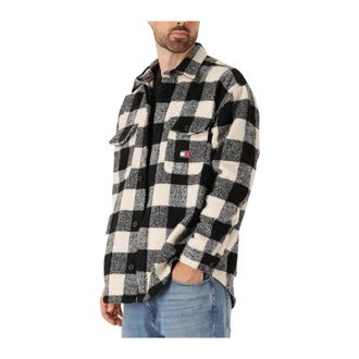 Tommy Jeans TJM Check Overshirt Ext - - Jackets - Herren - Mehrfarbig - L