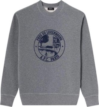 A.P.C. A.p.c., Homme, Sweatshirts et sweats &agrave; capuche, Gris, Taille: XL SweaT-shirt Luxembourg