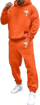 Generic Surv&ecirc;tement Homme Ensemble 2 Pi&egrave;ces Sweats &Agrave; Capuche et Pantalon de Sport Manches Longues Sportswear Survetement Hiver Casual Elegante Streetwear Tenu