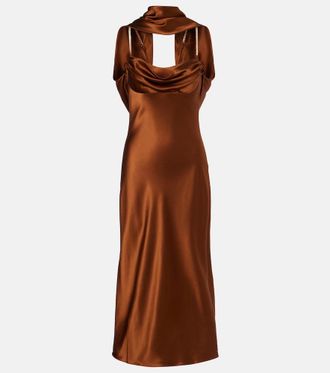 Rebecca Vallance Cocktailkleid Phoenix aus Seidensatin