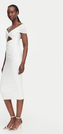 Bardot Bardot Coctailkleid Priah 60152DB Wei&szlig; Slim Fit