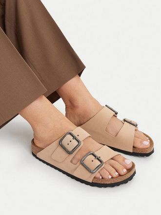Birkenstock Pantoletten Arizona Wire Buckle 1031579 Beige
