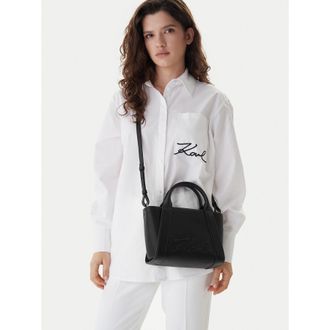 Karl Lagerfeld Handtasche KARL LAGERFELD B1W30067 Schwarz