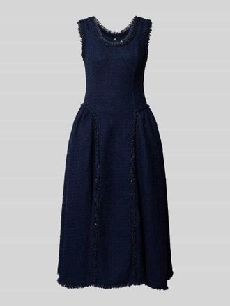 Self Portrait Midikleid mit Woll-Anteil
