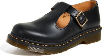 Dr. Martens Damen Polley Smooth 14852001 Sneaker, Black Smooth, 41 EU