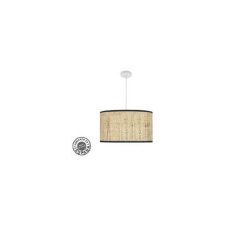 Fabrilamp Fabrilamp - Fashion Pendelleuchte 3xe27 wei&szlig;/dunkelbraun regx50x50cm mit Diffusor