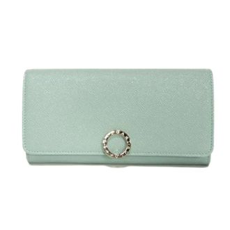 Bulgari Portefeuille long (bi-pli) Pre-owned - Femme - Pre-owned - Vert - Taille: ONE Size