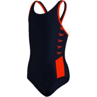 Speedo Kinder Schwimmanzug Badeanzug Boom Logo Splice Muscleback