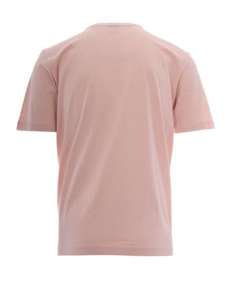 HUGO BOSS Mens T-Shirt Grafica Open Pink Cotton T-Shirts And Polos