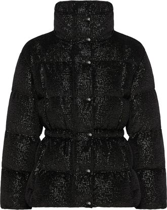 Moncler Moncler Doudoune Courte Mouettes, Femme, Noir, Taille: 00