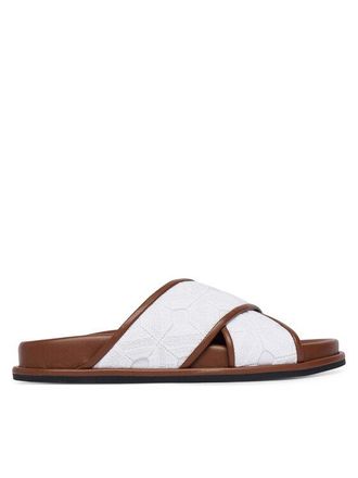 Max Mara Pantoletten Peonie 2616521019650 Wei&szlig;