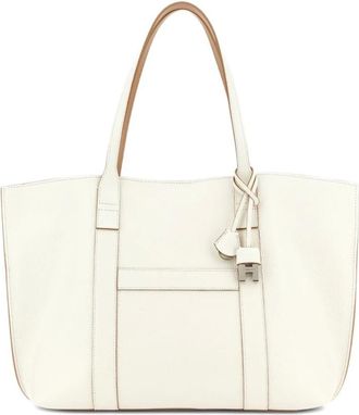 Hogan Femme, Sacs, Beige, Taille: ONE Size Script Medium Shopping Bag