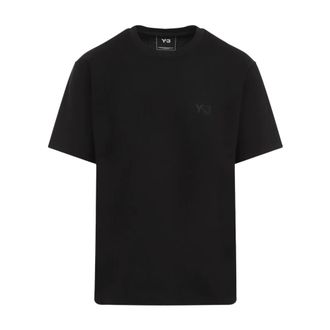Yohji Yamamoto Homme, Tops, Noir, Taille: S T-shirt noir à manches courtes