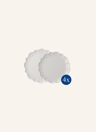 Villeroy & Boch Teller-Set, 8-Teilig Toys Delight Royal Classic weiss