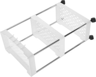 Cabilock Rollwagen Metall Dreistöckig Aufbewahrungswagen Mit Rollen Für Bad Küche Weiß Ablageregal Vielseitig Einsetzbar