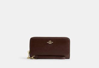 Coach Long Zip Around Wallet