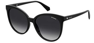 Polaroid Lunettes de Soleil PLD 4086/S BLACK/GREY SHADED POLARIZED 57/17/145 femme