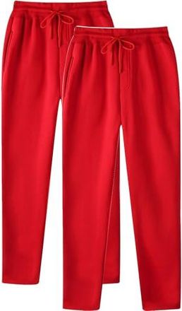 Generic Pantalon Jogging Homme Coton Pantalons de Sport D&eacute;contract&eacute; Pantalon dhiver Fleece Homme avec Poches pour Sport et Activit&eacute;s Ext&eacute;rieures