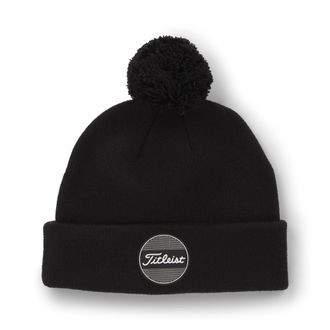 Titleist Herren Standard Pom M&uuml;tze, schwarz