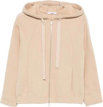 Max Mara Femme, Sweatshirts et sweats &agrave; capuche, Beige, Taille: 40 FR Omelia SweaT-shirt