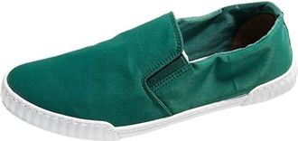 Generic Chaussures basses en toile pour homme - Respirantes - Chaussures plates &agrave; enfiler - Doux et confortables - Espadrilles classiques - Mocassins - Chauss