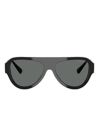 Jimmy Choo Eyewear Getönte Pilotenbrille - Schwarz
