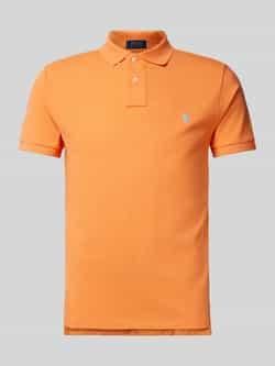 Polo Ralph Lauren Slim Fit Poloshirt mit Label-Stitching