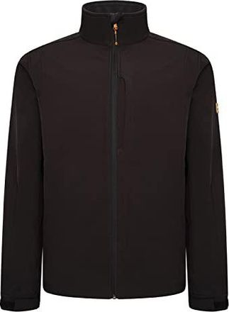 JCB Workwear - Veste Softshell - Veste polaire pour homme - Fermeture éclair intégrale - Poches latérales zippées - Ourlet et poignets réglables - Polyest