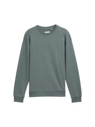 Tom Tailor Herren 1047551 Sweatshirt, 21951-Washed Jasper Green, L
