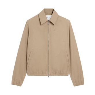 Ami De Coeur Zipped Jacket - - Jackets - Herren - Beige - S