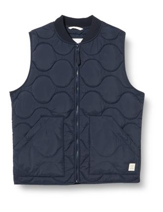 Mustang Jeans Herren Style Dennis Light Padded Vest, Outer Space 5330, XXL