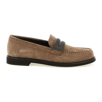 Brunello Cucinelli Femme, Chaussures, Brun, Taille: 39 EU Mocassins Penny