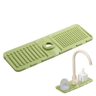 Generic Spritzschutz f&uuml;r K&uuml;chenarmatur - Spritzschutz f&uuml;r Wasser, Spritzschutz f&uuml;r Sp&uuml;le | Verhindert Wasseraustritt aus dem Wasserhahn f&uuml;r den Sp&uuml;lbeckenbere