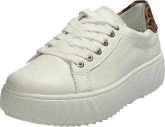 Ara Damen Monaco Sneaker, Weiss,Natur, 39 EU Weit
