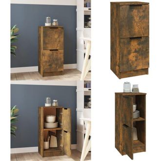 vidaXL Sideboard R&auml;uchereiche 30x30x70 cm Holzwerkstoff - Schreibtisch - Regal - Sideboard - Wohnraum - Etageren - Home & Living