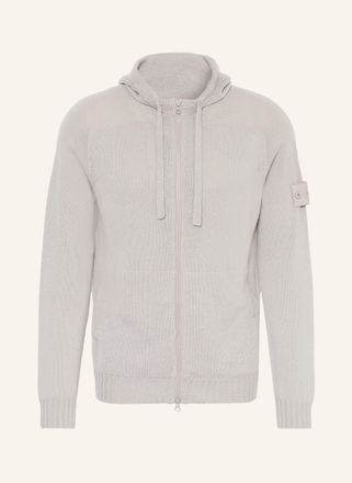 Stone Island Strickjacke Ghost Aus Cashmere grau