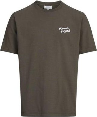 Maison Kitsun&eacute; T-shirt manches courtes en coton