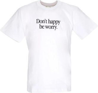 Market Erde In Flammen Smiley Tee - - Tops - Herren - Wei&szlig; - XL