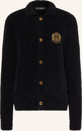 Dolce & Gabbana Strickjacke Mit Alpaka schwarz