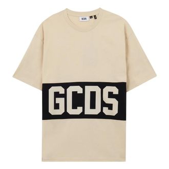 GCDS Band-Logo T-Shirt - - Tops - Herren - Mehrfarbig - 2XL