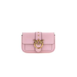 Pinko Pinko - Pocket Love One Crossbody Bag - Femme - Sacs - Rose - Taille: ONE Size