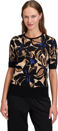 Betty Barclay Damen 5277/1436 Pullover, Black/Blue, 40