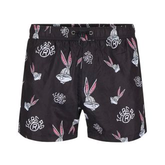 Iceberg Homme, Maillots de bain, Noir, Taille: S Short Boardshorts