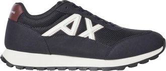 A|X Armani Exchange AX Logo Schn&uuml;r-Sneaker - - Shoes - Herren - Blau - 46 EU